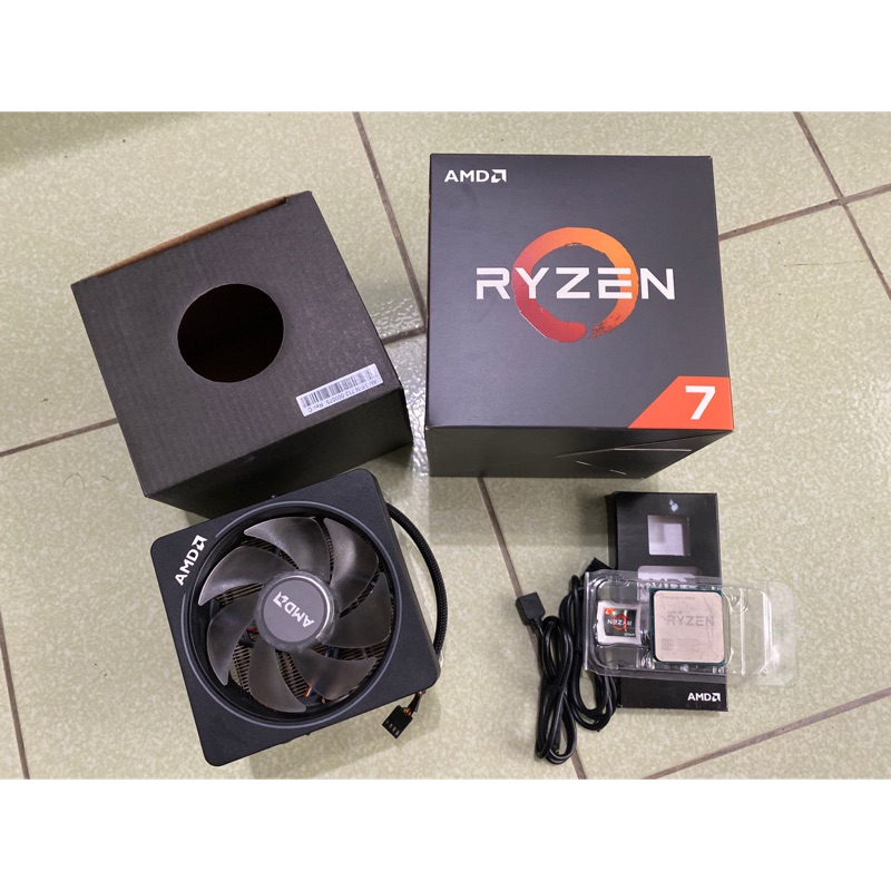 AMD R7 2700X CPU 盒裝附風扇 | 蝦皮購物