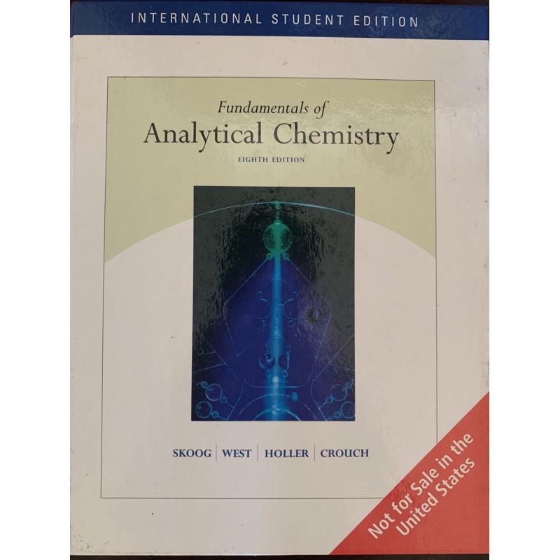 分析化學/ Fundamentals of Analytical Chemistry (8th Edition) | 蝦皮購物