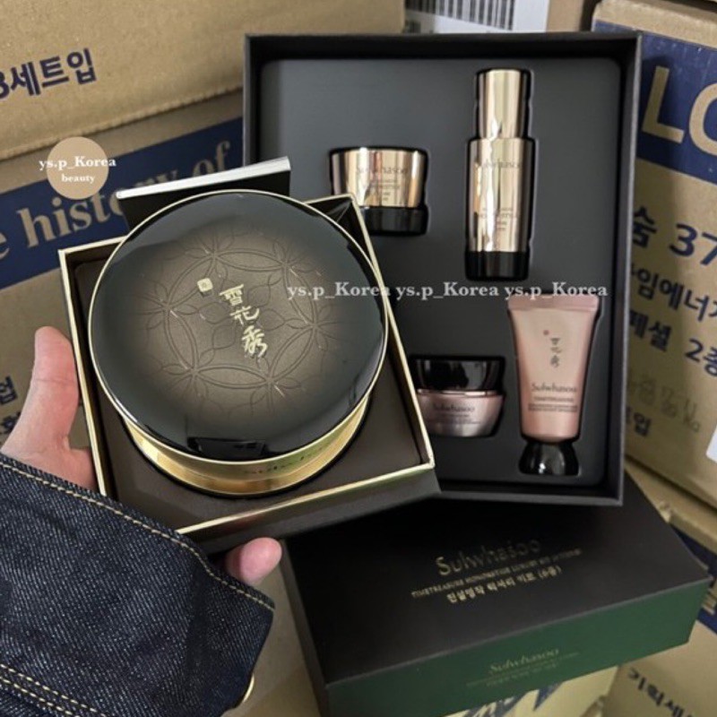 【ys.P_korea】Sulwhasoo 雪花秀｜臻雪煥采琉金活膚霜套 | 蝦皮購物