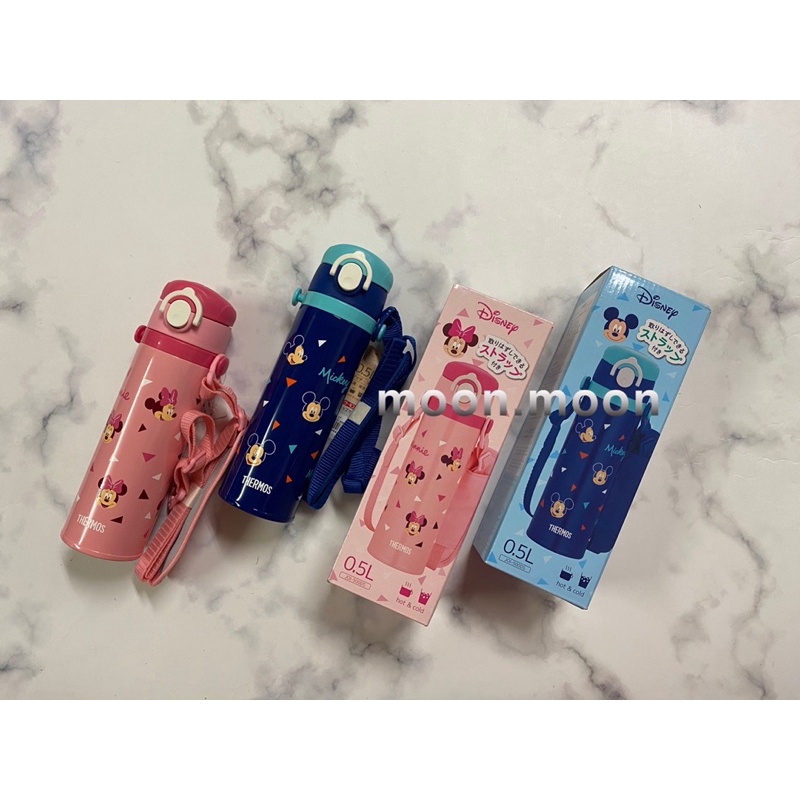 現貨 日本限定 膳魔師 THERMOS JOI-500DS 攜帶式不銹鋼保溫瓶 兒童保溫瓶 500ml 彈蓋直飲 | 蝦皮購物