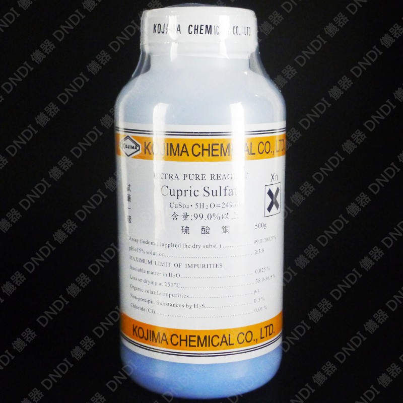 【DNDI儀器】硫酸銅 CuSO4 500g 晶體 試藥級 試藥一級『含稅附發票』實驗用藥品 教學試劑 | 蝦皮購物