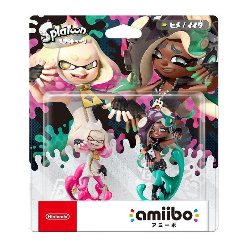 任天堂 AMIIBO NFC SWITCH NS 漆彈大作戰 斯普拉遁 觸手少女 小姬 飯田 SPLATOON 台中 | 蝦皮購物