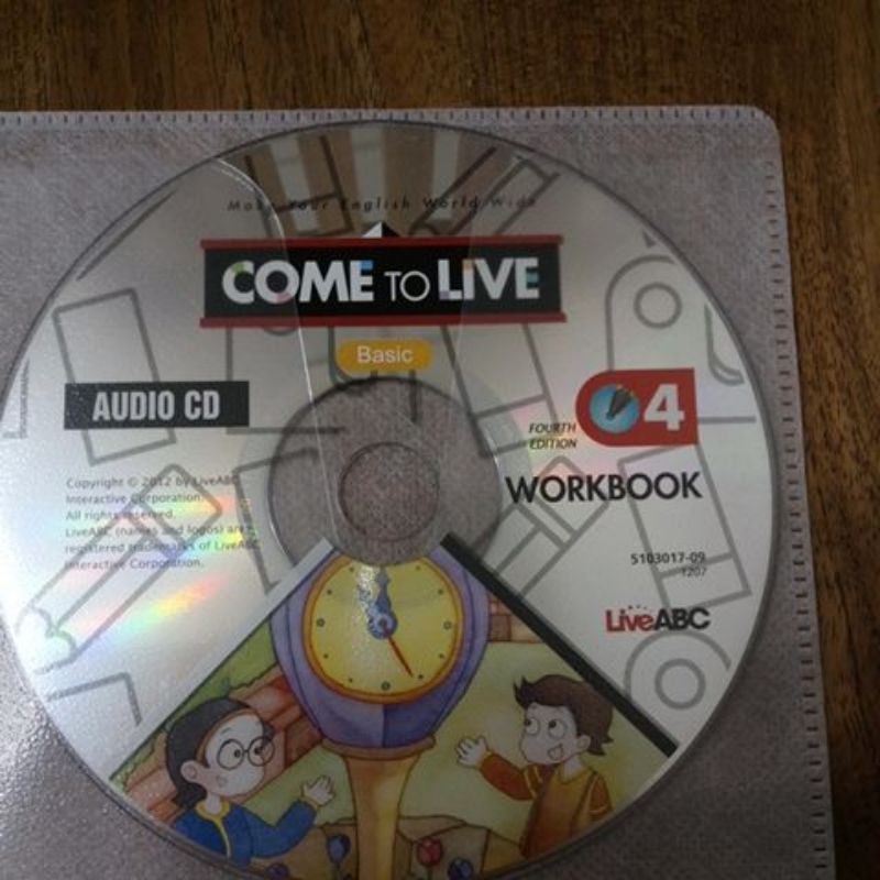 Come to Live, Book1-Book8 Student Book CD+Workbook CD,3片合售 | 蝦皮購物