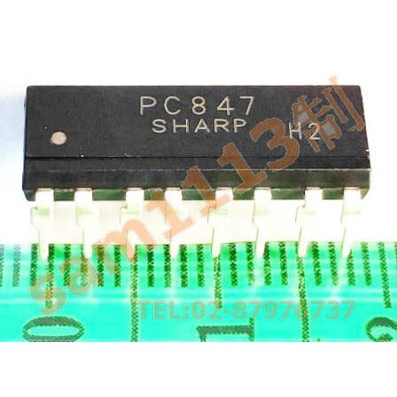 113光耦合 PC847 DIP-16 SHARP 光耦隔離 直插 EL847 LTV847 EL 847 >>5個 | 蝦皮購物