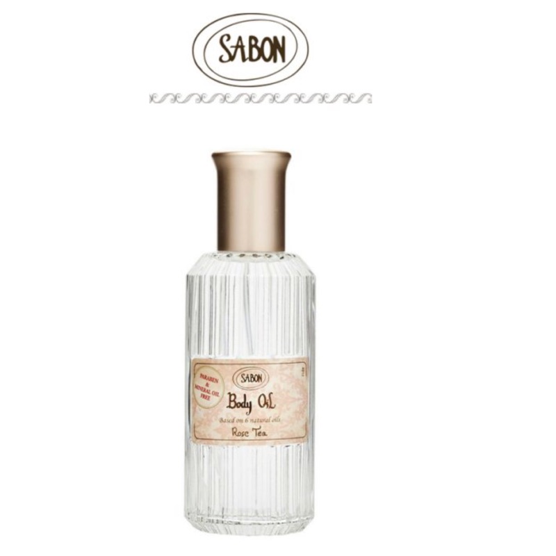 SABON Body Oil Rose Tea 全身護理油 100ml | 蝦皮購物