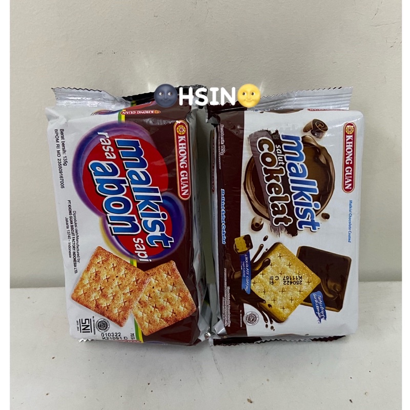 🌚HSIN🌝-KHONG GUAN Abon Sapi / Coklet 康元餅乾- | 蝦皮購物
