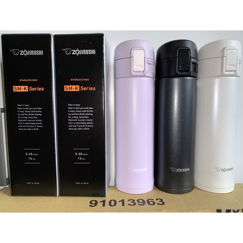 象印 OneTouch不鏽鋼 真空 保溫杯 保溫瓶480ml SM-KC48 | 蝦皮購物