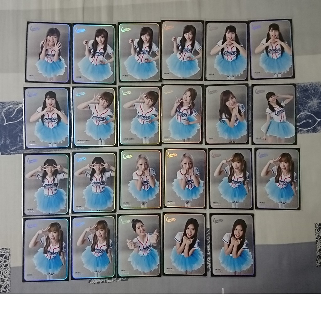 代售 2016 Lamigo 隊卡 Lamigirls 特卡 限量50 銀亮特卡 單張區 | 蝦皮購物