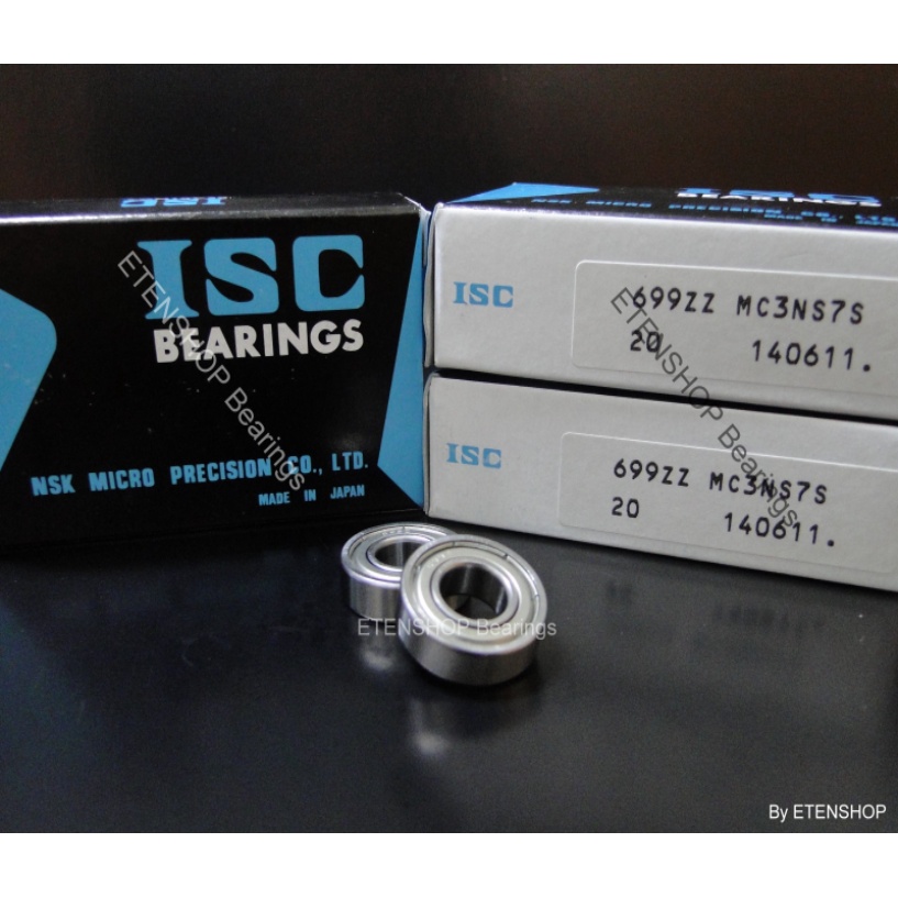 (培林達人/EtenShop)日牌ISC原裝微型軸承，699ZZ，9*20*6、9X20X6，專業、正品的供應者 | 蝦皮購物