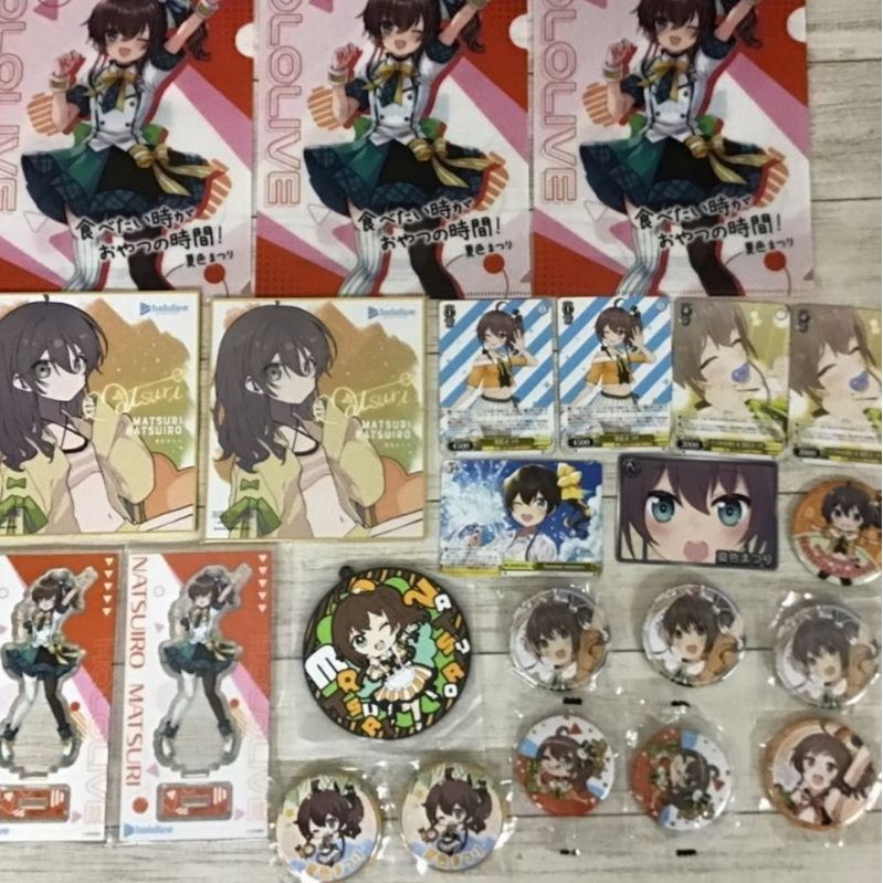 hololive ホロライブ 夏色祭 夏色まつり夏哥 資料夾 色紙 春のそら祭り C97 C96 1st fes. 胸章 | 蝦皮購物