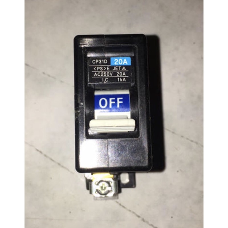 日本Fuji富士 迴路保護器CP31D CP32D 1P 0.3A-30A軌道式 | 蝦皮購物