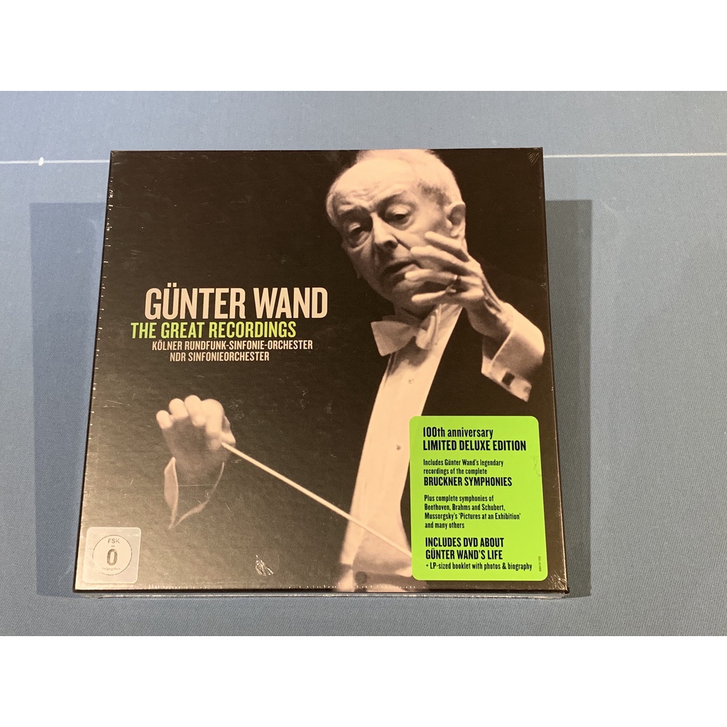 GÜNTER WAND The Great Recordings 黑膠唱片 LP 超值收藏 100周年 限定版 全新 | 蝦皮購物
