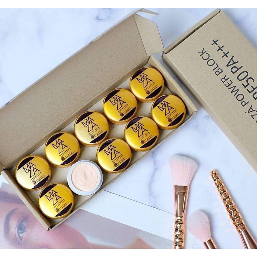 shily 泰國正版MAZA 4合1隔離/修飾霜5g | 蝦皮購物