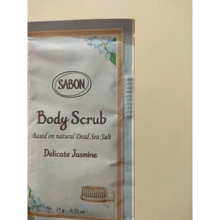 SABON茉莉花語身體磨砂膏 15g | 蝦皮購物