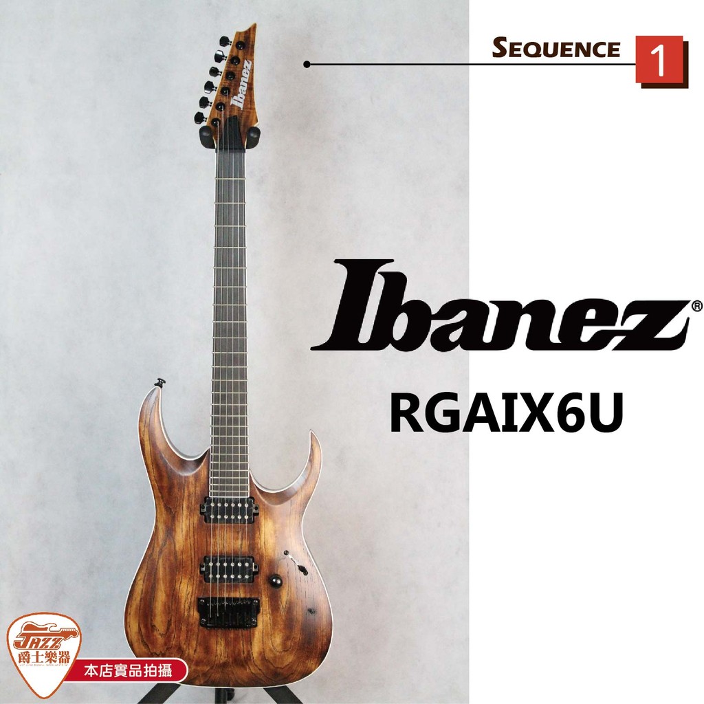 【爵士樂器】原廠公司貨保固 Ibanez 2017 RGAIX6U IronLabel 6弦 電吉他 BKP 拾音器 | 蝦皮購物