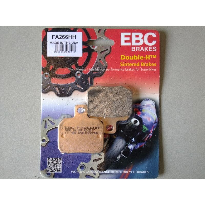 金屬來令 EBC FA266HH BREMBO 大螃蟹對二卡鉗 848 1098 M696 RSV4 後煞車 | 蝦皮購物