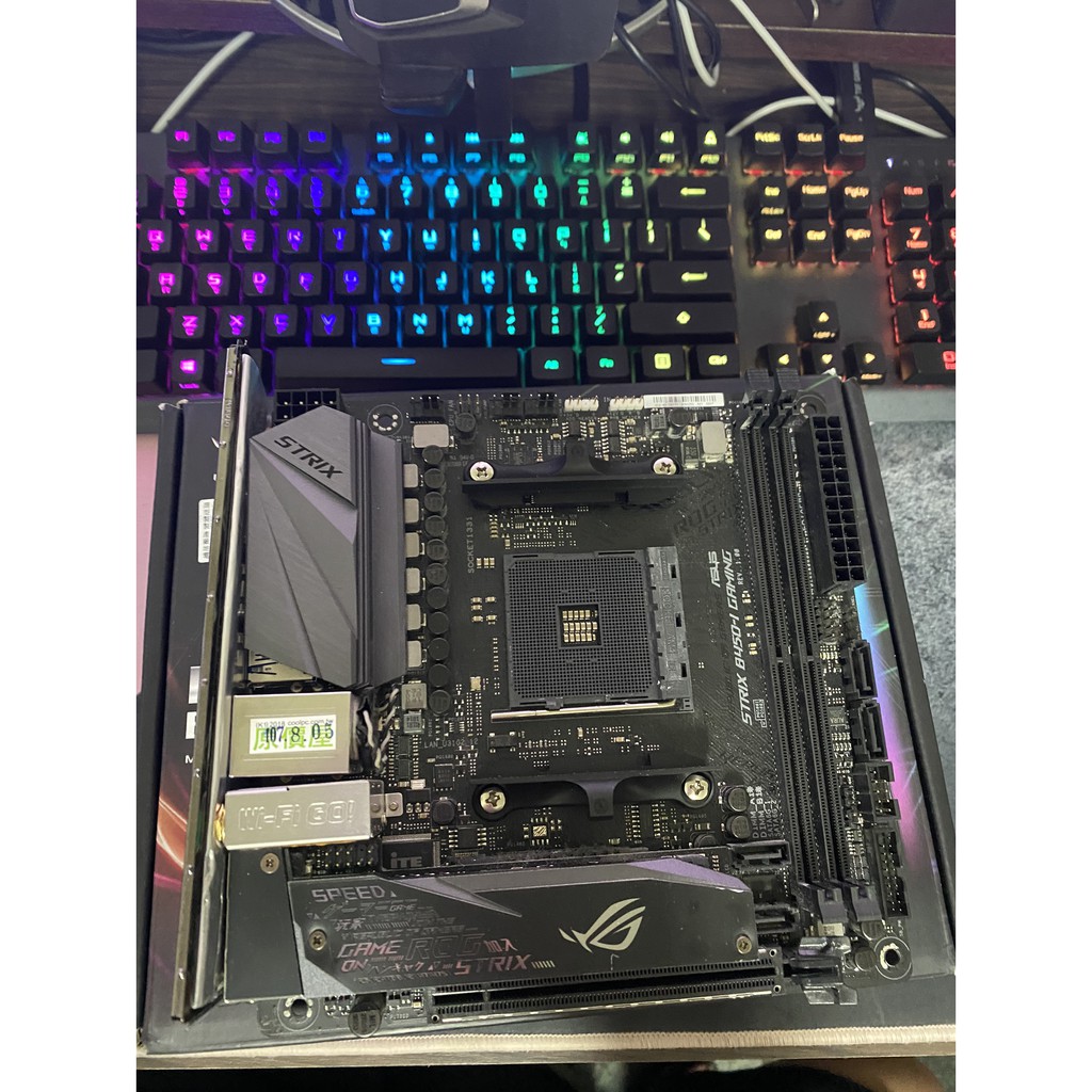 二手 ASUS ROG Strix B450i ITX主機板 | 蝦皮購物