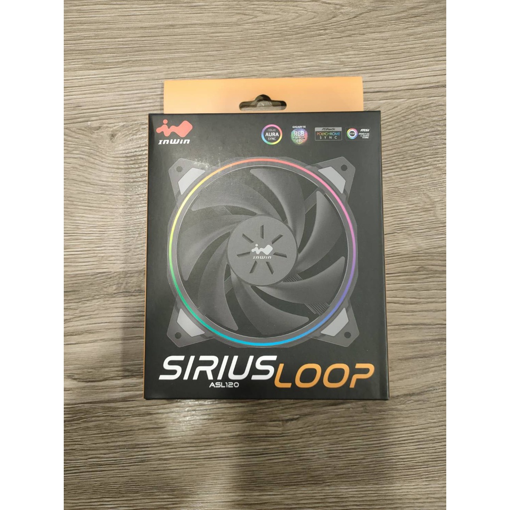迎廣 InWin Sirius Loop ASL120 RGB 12公分 電競 機殼風扇 散熱風扇 風扇 | 蝦皮購物