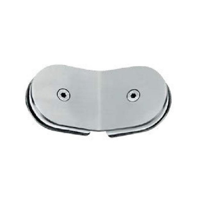 現貨【susumy 】BL-D03 304材質 半圓玻璃固定夾 135° 雙面 玻璃夾 玻璃五金 毛絲 | 蝦皮購物