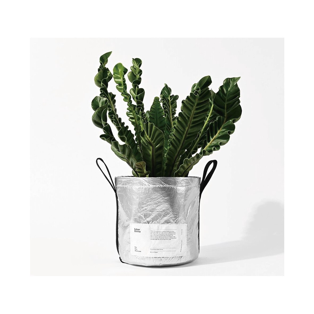 【Nexhype】Fyber forma POTTED 植栽置物袋 銀 | 蝦皮購物