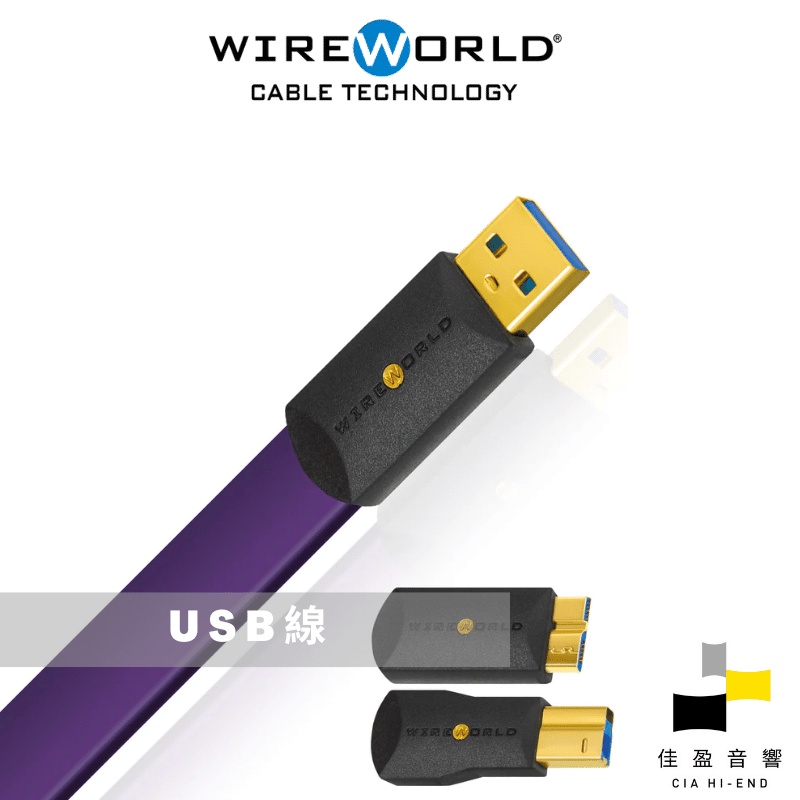Wireworld Ultraviolet™ 8 USB 3.0傳輸線｜公司貨｜佳盈音響 | 蝦皮購物