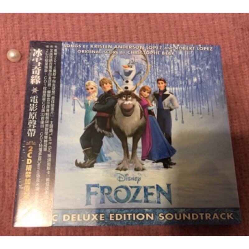 羊耳朵書店*電影原聲/O.S.T. / Frozen [Deluxe Edition] 電影原聲帶 / 冰雪奇緣【2CD精裝加值盤】 | 蝦皮購物
