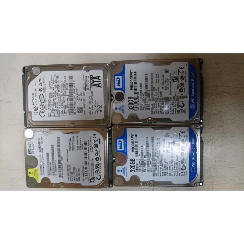 (破盤 便宜)各大廠 2.5吋 320G SATA介面硬碟 二手良品 | 蝦皮購物