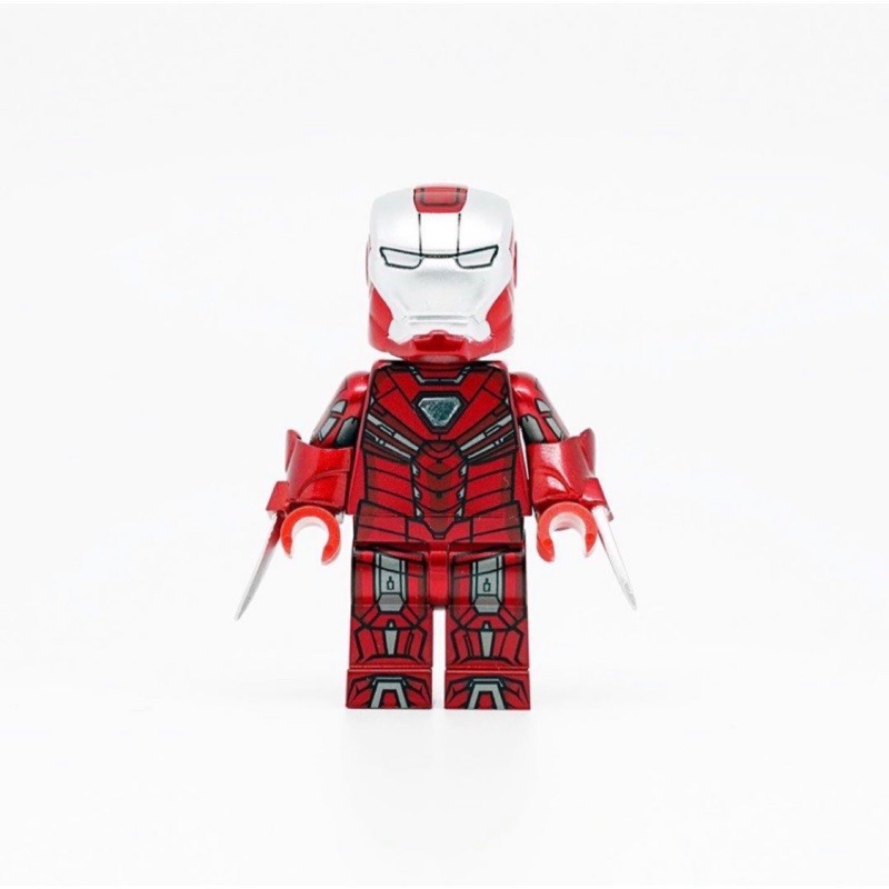 Lego MOC LAB9 鋼鐵人 Iron Man 馬克33 MKXXXII MK33(第三方人偶/漫威/百夫長) | 蝦皮購物