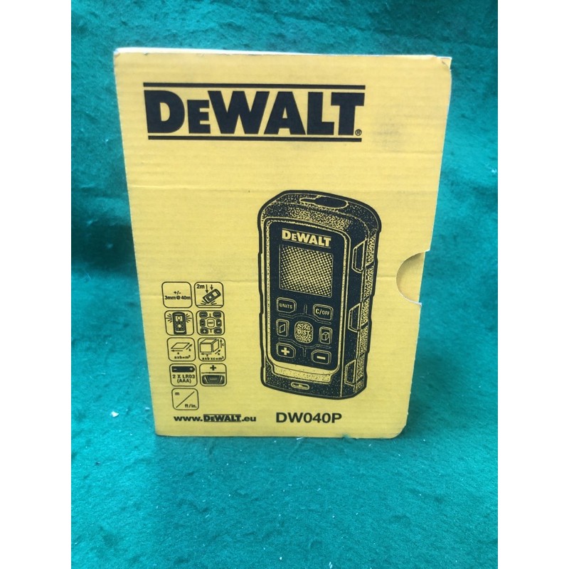 含税 DW040P 雷射測距儀 雷射儀 測距器 雷射器 DW040 得偉DEWALT | 蝦皮購物