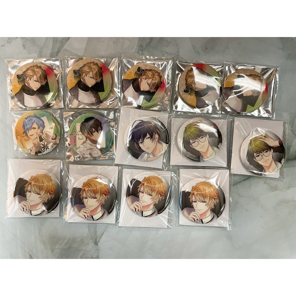 A3 A3! AGF VIVID 徽章 至 茅崎至 萬里 立牌 吊飾 春夏 千景 真澄 希特隆 三角 太一 | 蝦皮購物