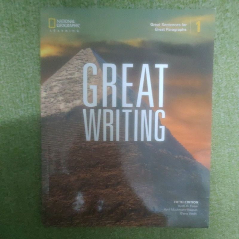 Great Writing 5/e (第五版) Student Book 1 二手 (附線上密碼) | 蝦皮購物