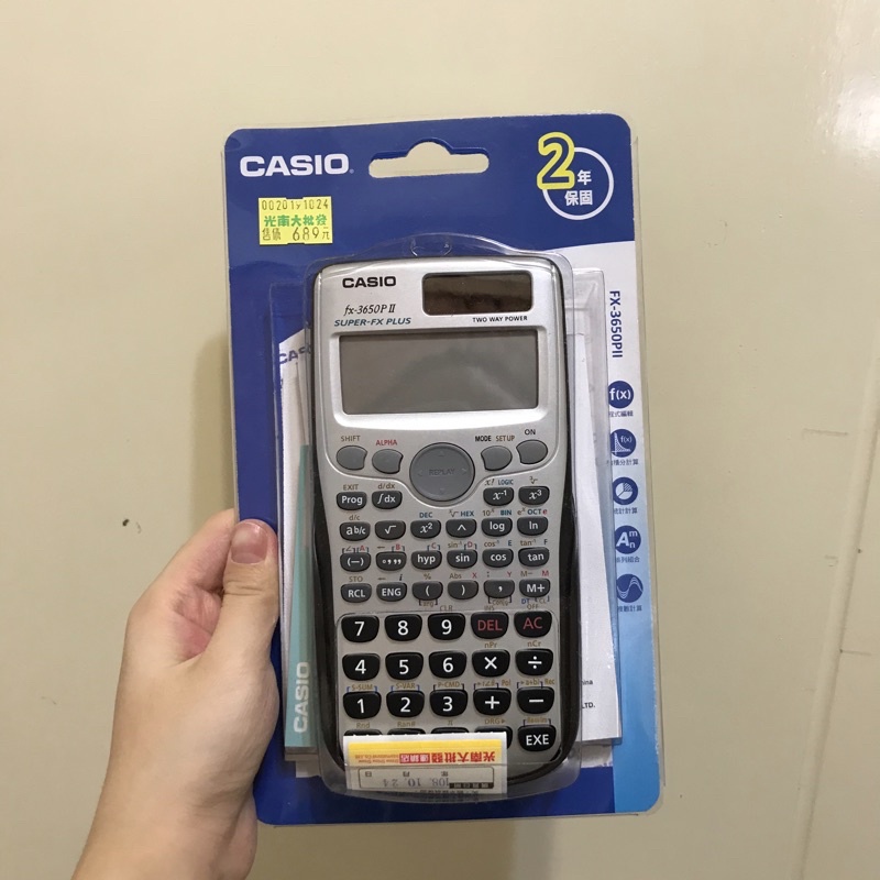 CASIO 工程計算機 fx-3650P | 蝦皮購物