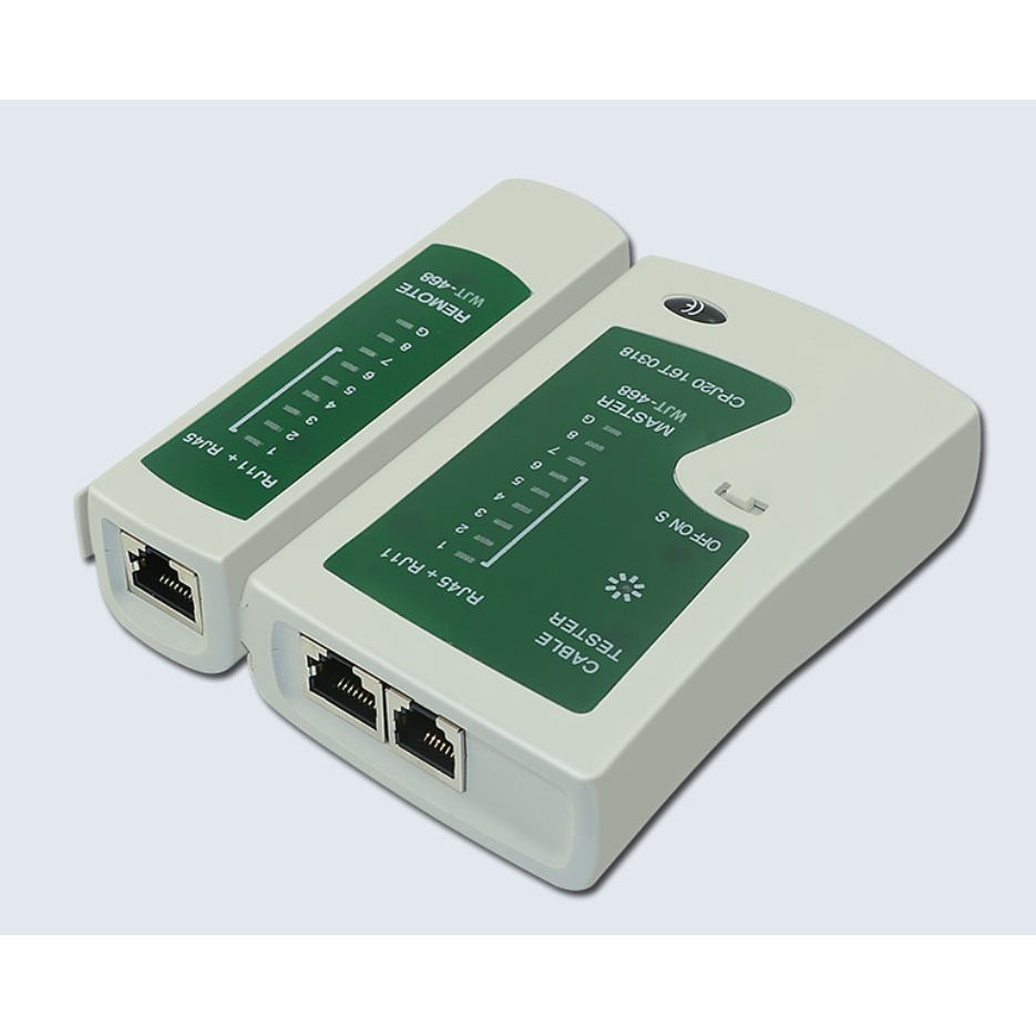 沃金泰 多功能測試儀 電話線 RJ45 RJ11 網路線測線器 9V電池 | 蝦皮購物