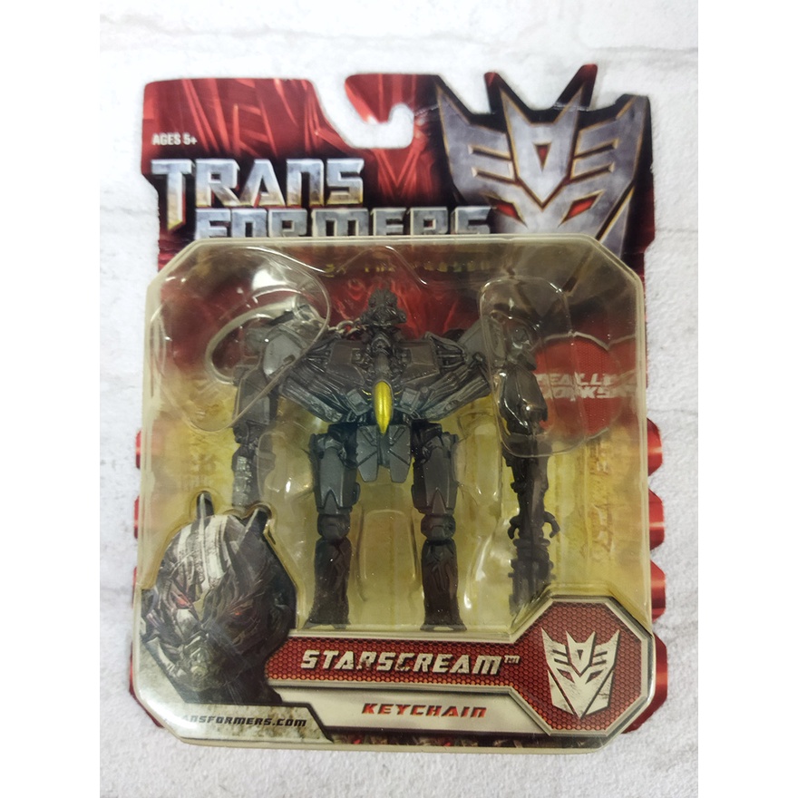 D-2 櫃： STARSCREAM KEYCHAIN 天王星 變形金剛 鑰匙圈 天富 | 蝦皮購物