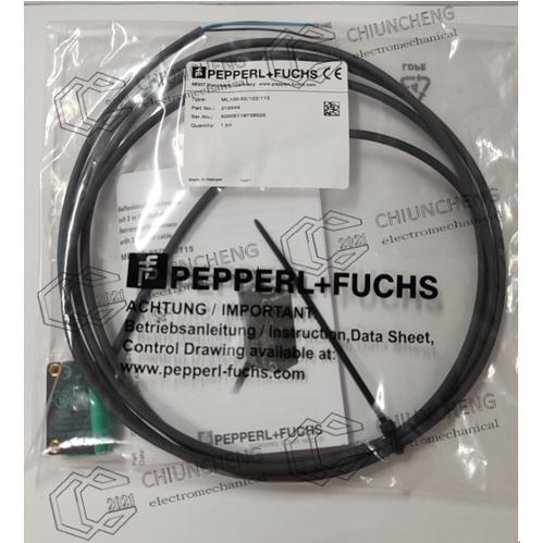 【理工家 現貨】 P+F倍加福 反射板型光電感測器 210544 ML100-55/102/115 | 蝦皮購物