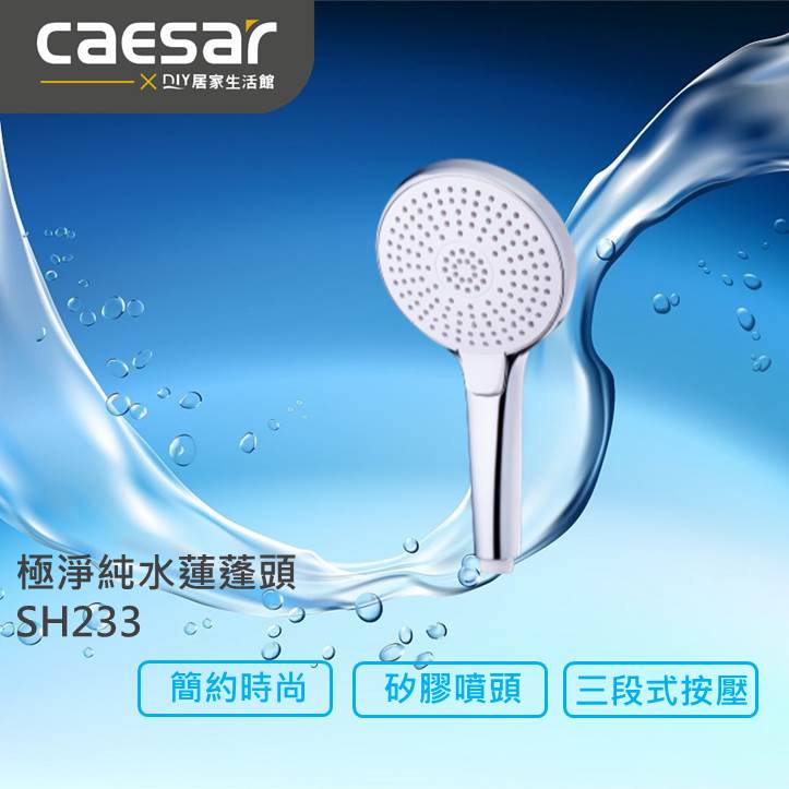 【限時特賣】CAESAR 凱撒衛浴 蓮蓬頭 SH233 浴室蓮蓬頭 沐浴龍頭把手|現貨供應 | 蝦皮購物