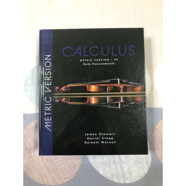 ｜二手原文微積分課本｜Calculus 9e. James Stewart [Metric Version] | 蝦皮購物