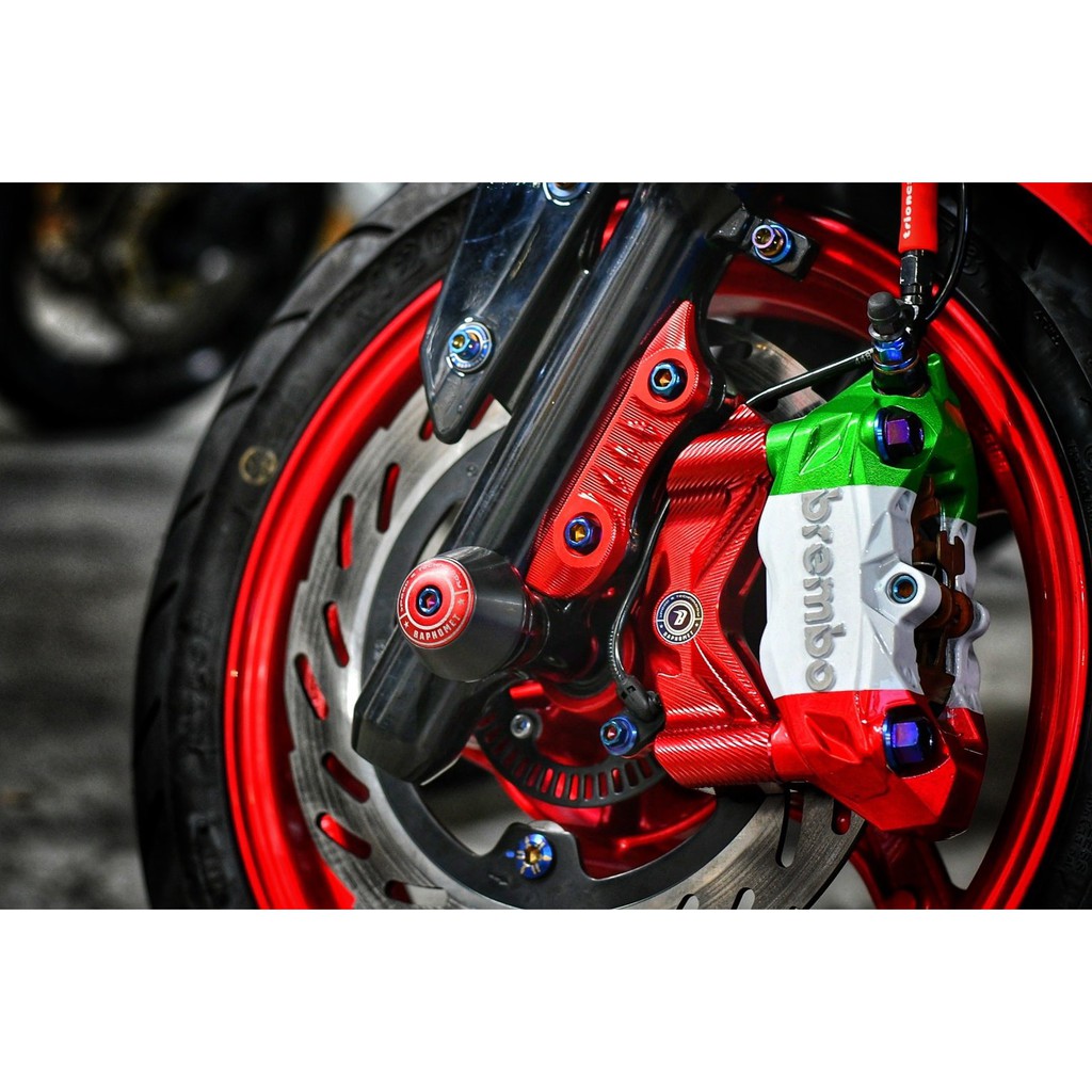 【巴風特】SYM DRG、MMBCU 鋁合金陽極 前叉龍鱗裝飾片。凡購買加送燒鈦螺絲 | 蝦皮購物