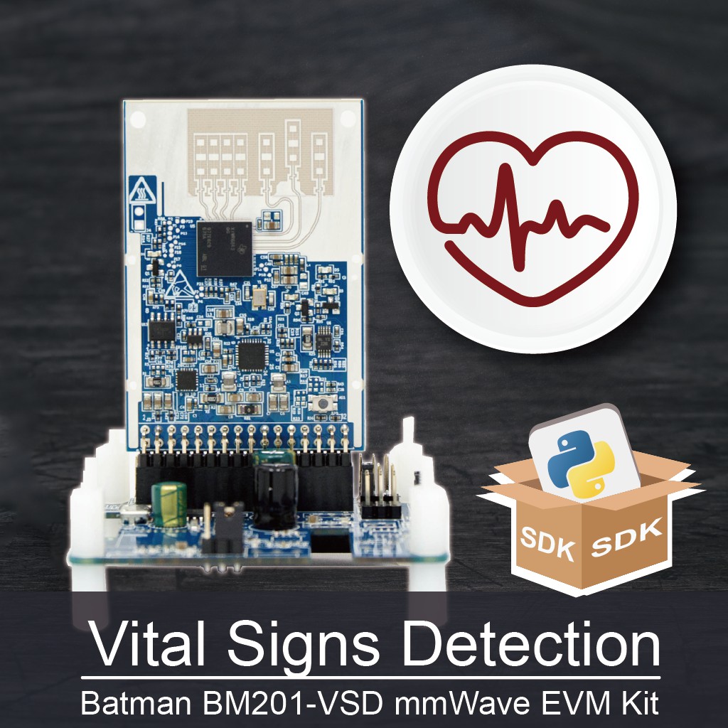 BM201-VSD mmWave EVM kit ( Vital Signs Detection ) | 蝦皮購物