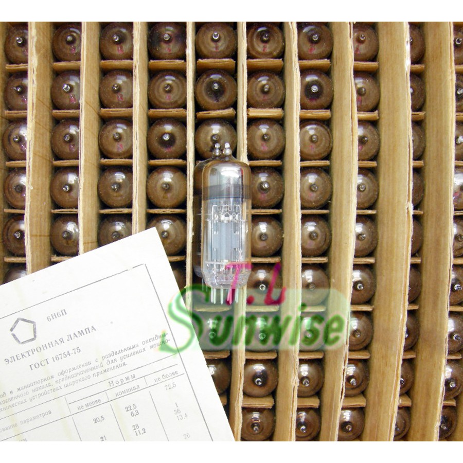 中國 6N6 升級管︽NO:6615 蘇聯 Novosibirsk 6H6n (NOS 真空管 ( 蘇聯 6N6P 一只 | 蝦皮購物