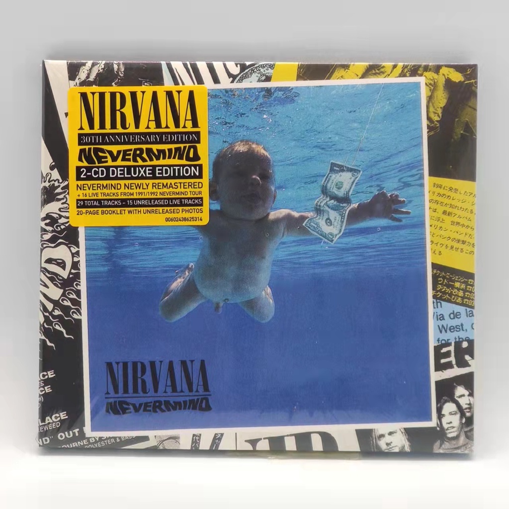 現貨 Nirvana Nevermind 30th Anniversary 2CD 豪華版經典專輯全新 N0103 | 蝦皮購物