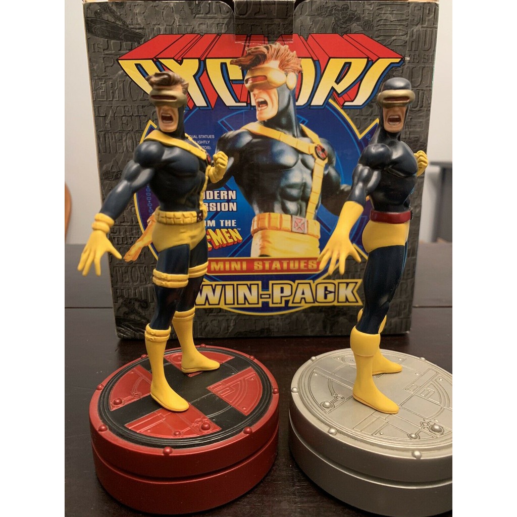 X戰警 X-Men CYCLOPS MINI-STATUE 2-PACK Bowen Designs 獨眼龍 | 蝦皮購物