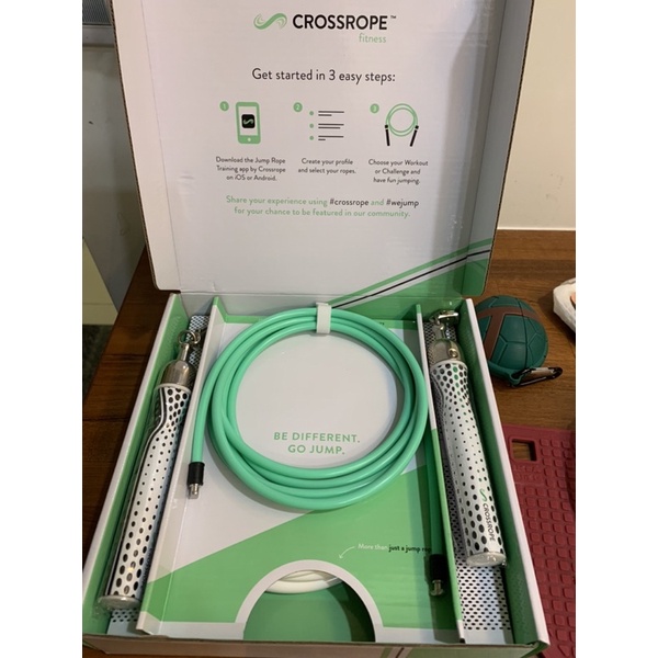 【美國CROSSROPE GET LEAN SET 輕負重緊實肌肉跳繩組 負重/燃脂/HIIT/健身 跳繩 | 蝦皮購物