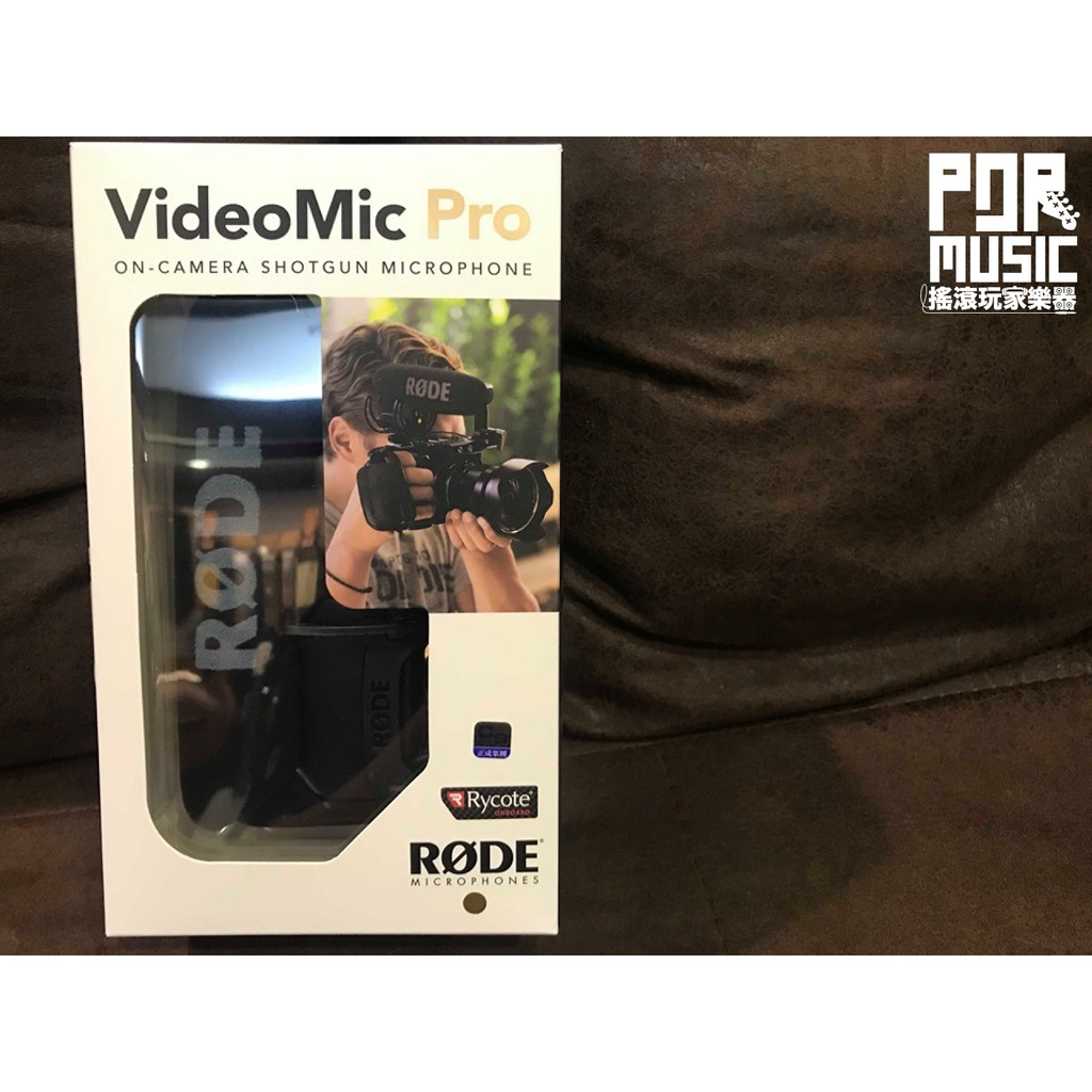 【搖滾玩家樂器】全新 免運公司貨 Rode VideoMic Pro Rycote 指向麥克風 VMPR 防震 | 蝦皮購物