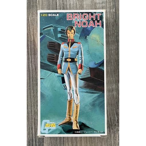 【現貨未組】鋼彈 聯邦軍 1:20 BRIGHT NOAH 布萊特·諾亞 透明 人形 | 蝦皮購物