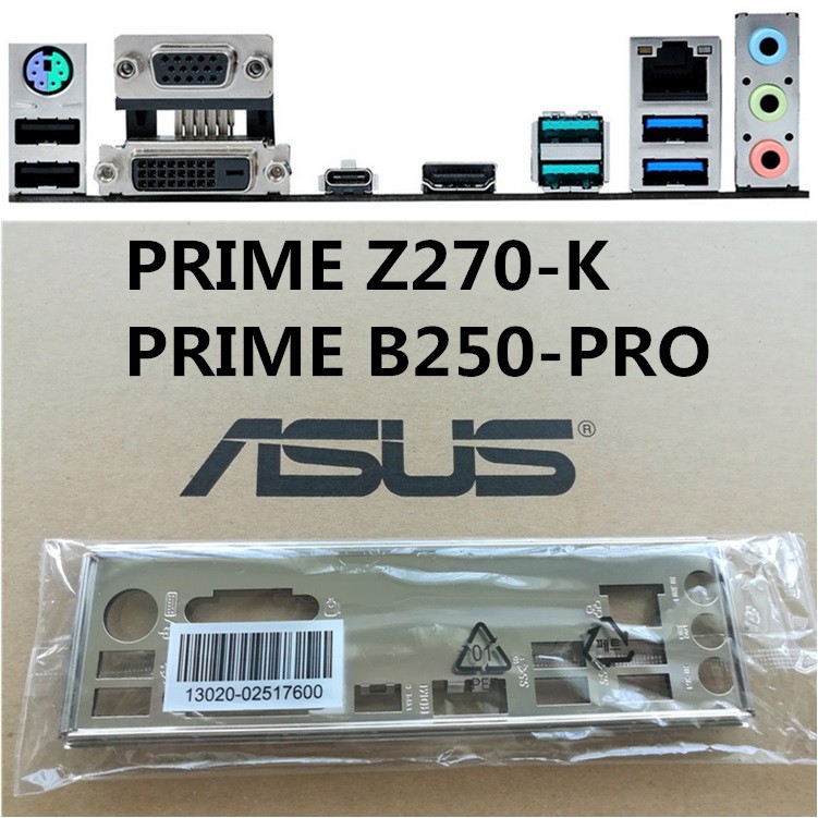 ASUS 華碩 B250-PRO、B250 PRO、Z270-K 全新 原裝 海綿抗輻射 後檔板 後檔片 | 蝦皮購物