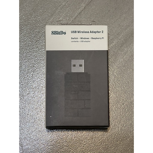 8Bitdo 二代 USB 藍芽接收器 支援 PS4 PS5手把 搖桿 SWITCH PC 黑磚 | 蝦皮購物