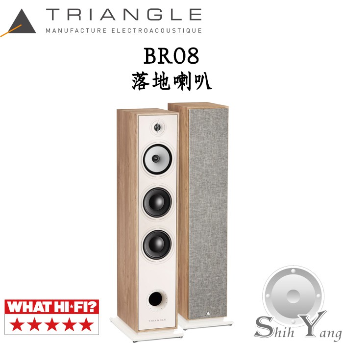 Triangle 法國 BR08 落地喇叭 WHAT HI-FI 5星評等 音色溫潤順耳 公司貨 保固一年 | 蝦皮購物