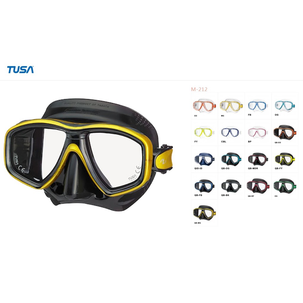 🔺聊聊確認庫存🔺免運 TUSA M212面鏡 潛水面鏡 可客製鏡片 潛水鏡 雙面鏡 潛水面鏡 潛水三寶 | 蝦皮購物