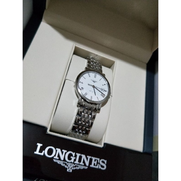 （免運）LONGINES 浪琴錶 L43104116 琴韻羅馬優雅腕錶/白面29mm | 蝦皮購物
